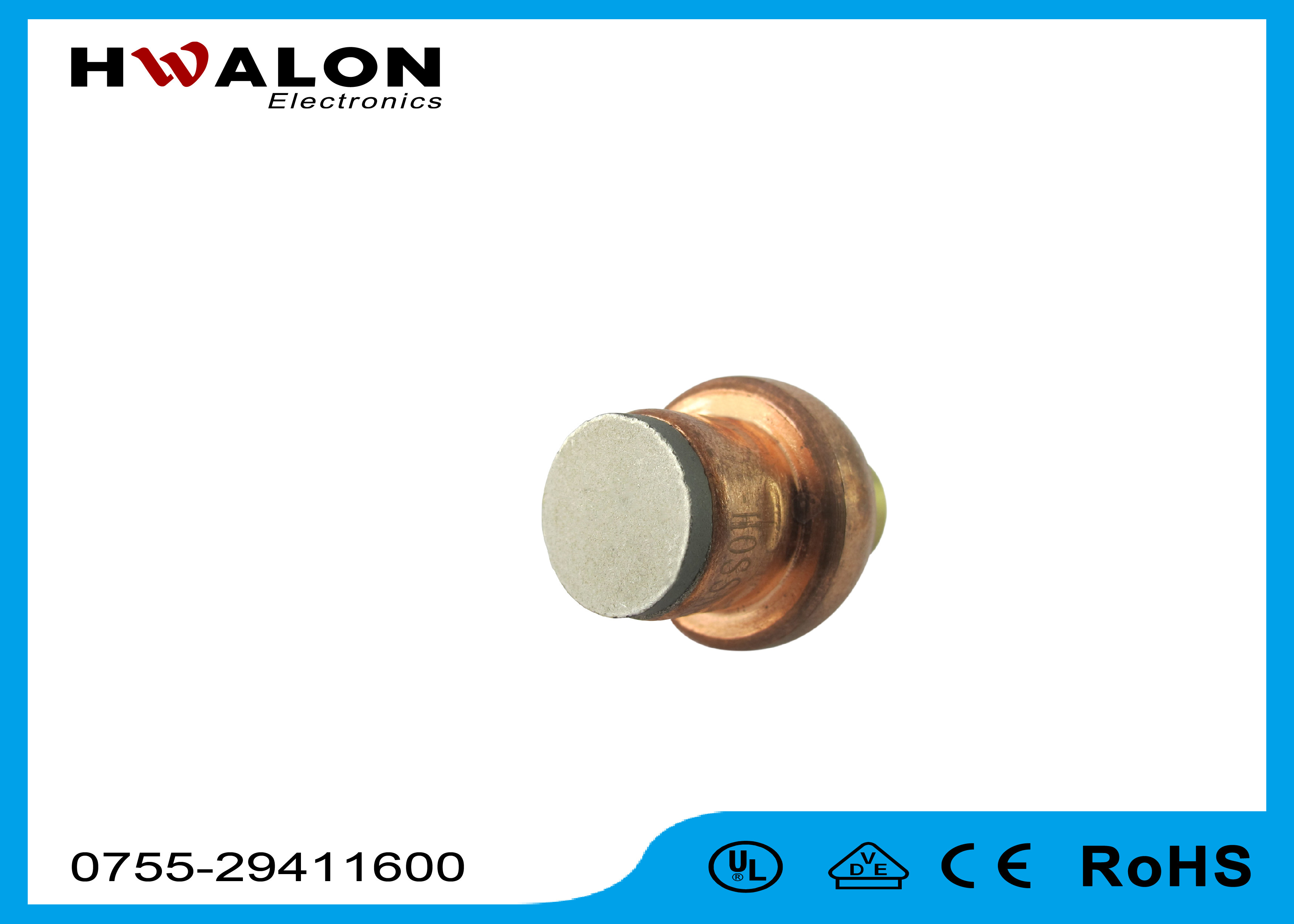 Round PTC Ceramic Heater Chip Constant Temperature With Perfect Surface ...